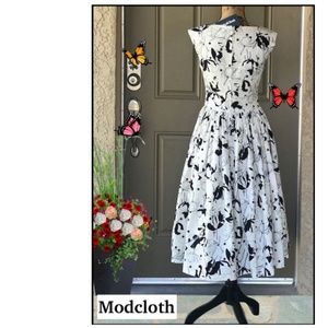Modcloth | Dresses | Modcloth Fabulous Fit And Flare Dress | Poshmark